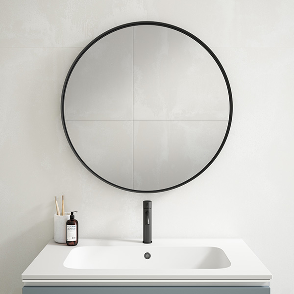 Nuvo Class Mirror Round 900mm | Tile Africa