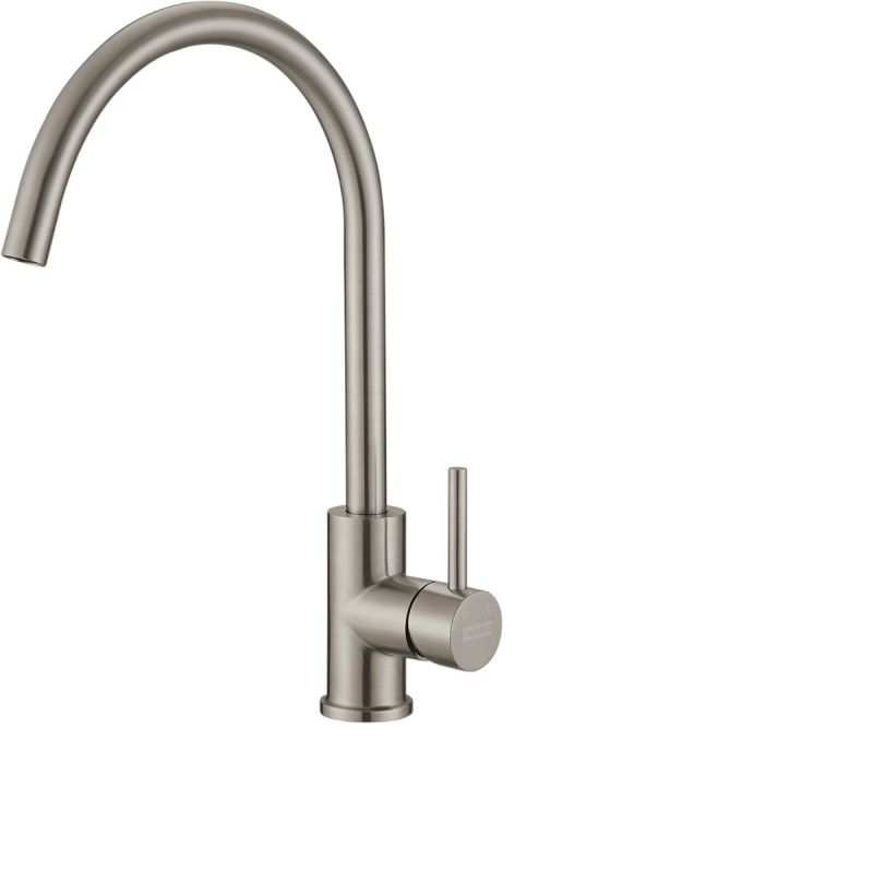 Franke Saturn Cube Swivel Stainless Steel Sink Mixer 228x363mm | Tile ...